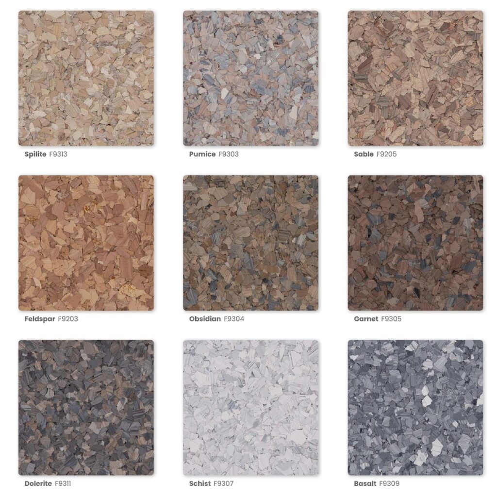 Epoxy Floor Colors and Textures | Epoxy Flooring LLC
